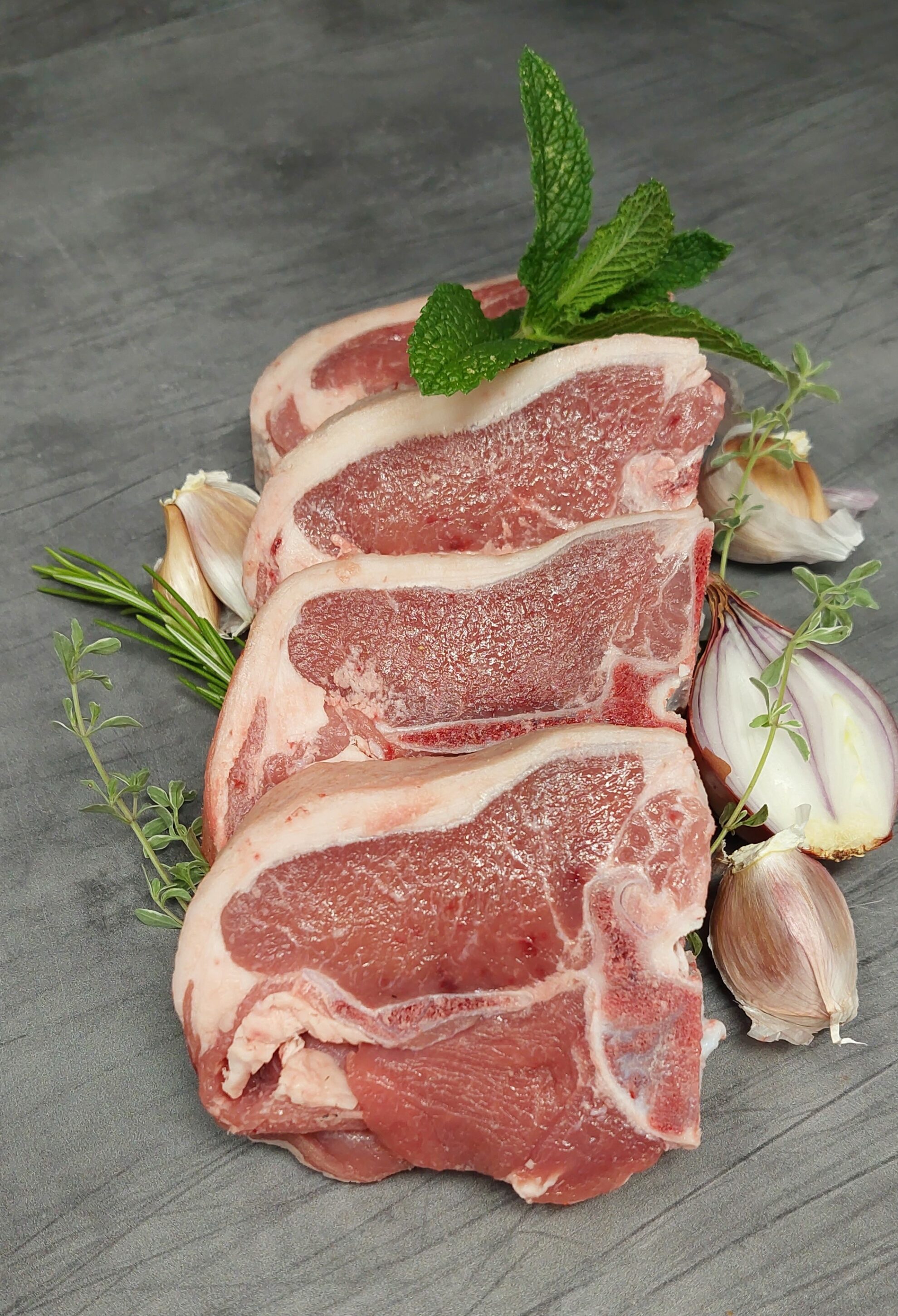 7 Day Dry Aged Yorkshire Spring Lamb Chops per each - Sykes House Farm