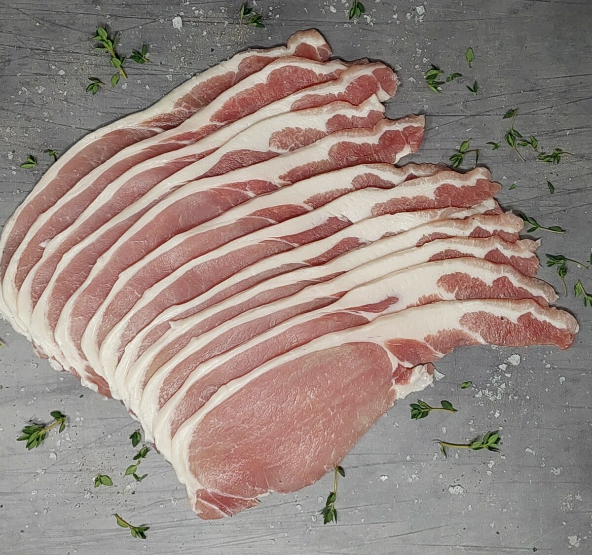 Sykes Own Farm Dry Cured Bacon - Sykes House Farm