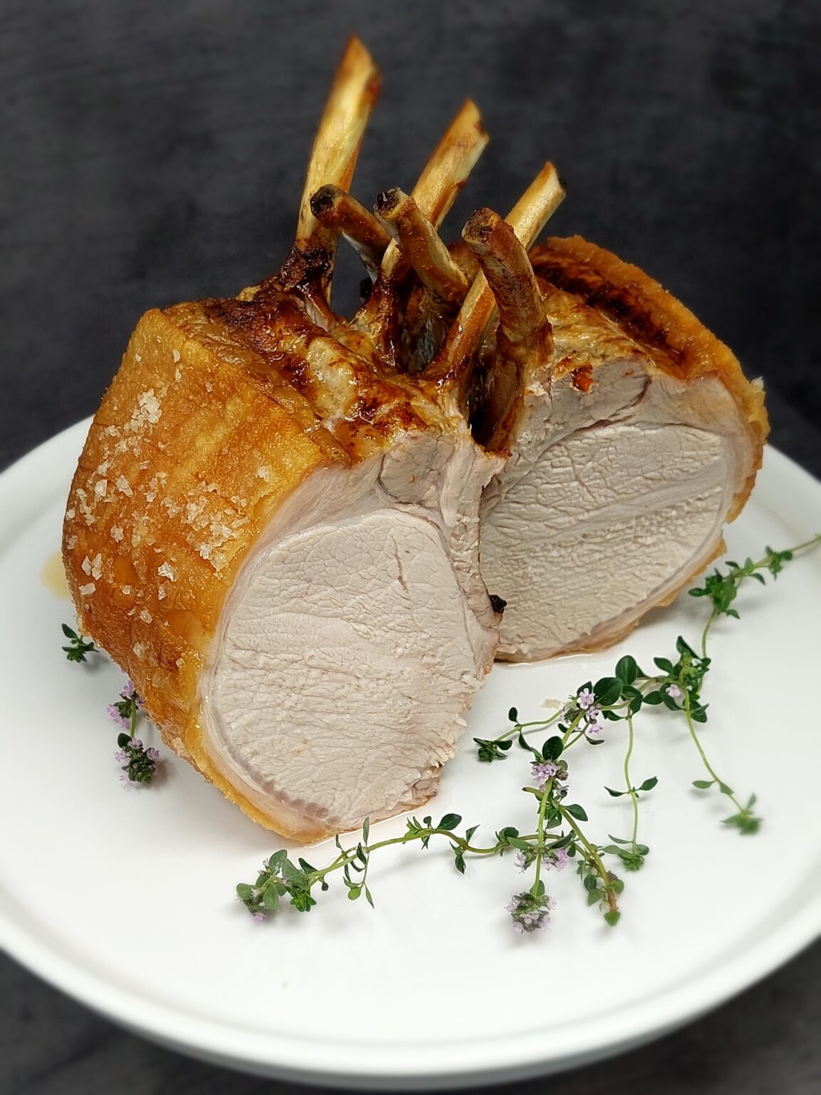 The Perfect Roasted Rack Of Pork - Sykes House Farm