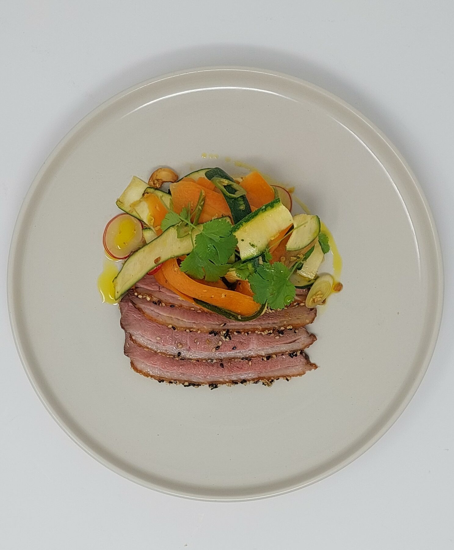 Sesame & Honey Crusted Yorkshire Duck - Sykes House Farm