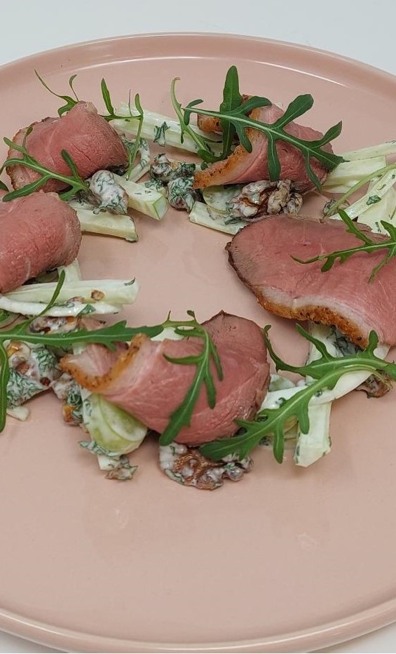 Waldorf Salad with Yorkshire Duck - Sykes House Farm