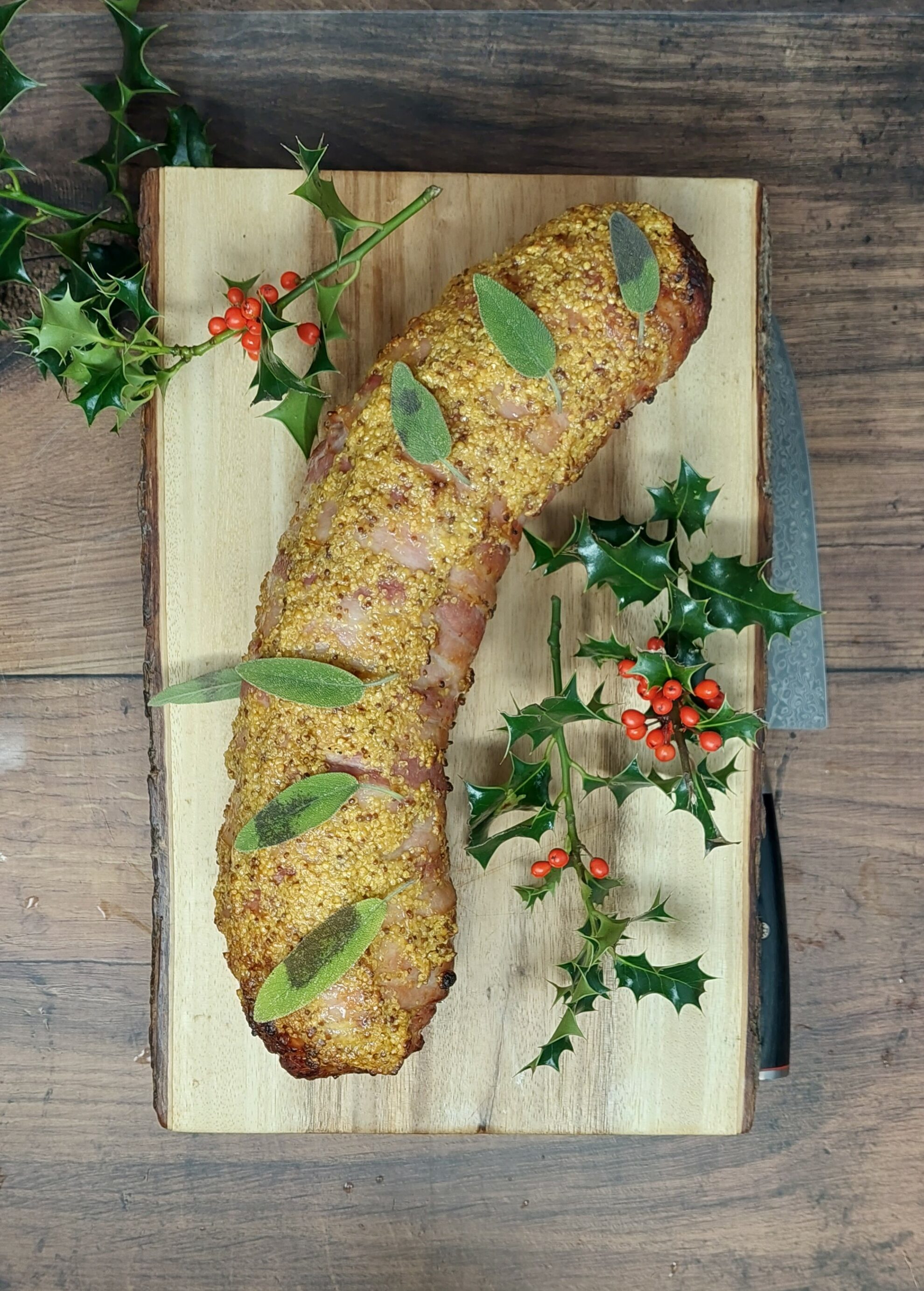 Mega Pig in Blanket with Honey and Mustard